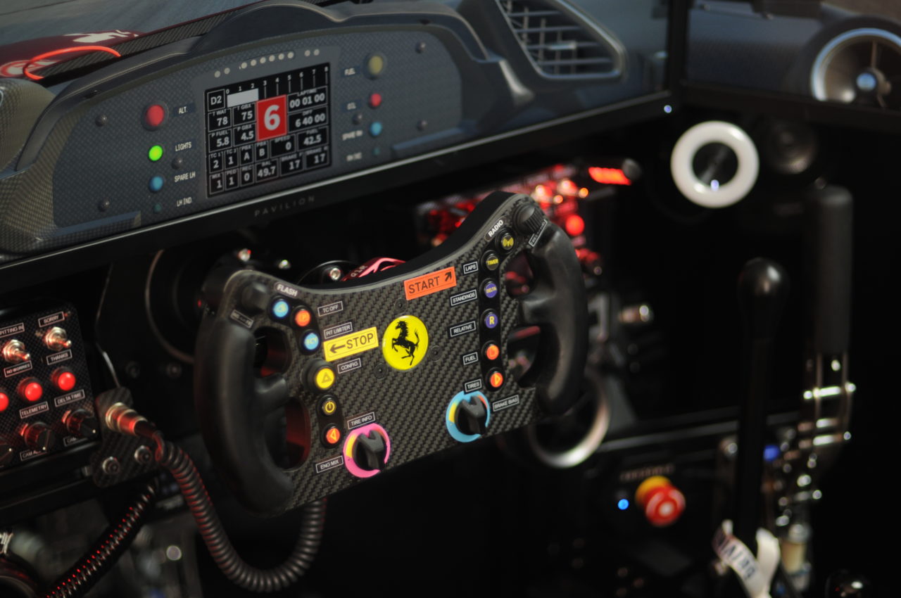 TANGO RACING SIMULATOR - Custom Ferrari 488 Wheel Replica by TURN RACING