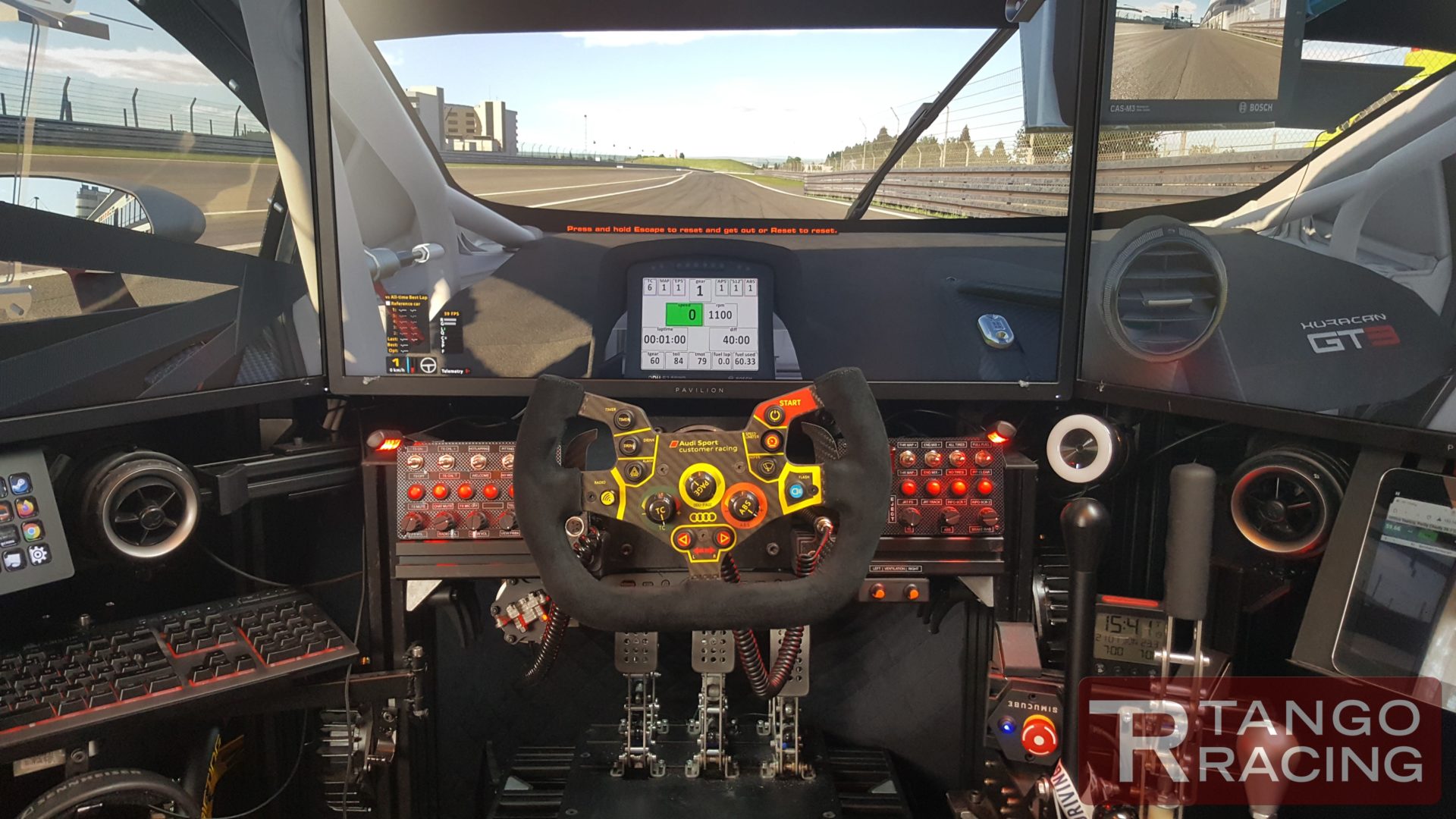 TANGO RACING GT-SIMULATOR – Rennsimulator für GT-Rennwagen